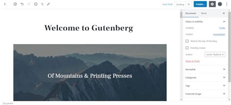 editor will default to fullscreen mode in wordpress 5 4 wp tavern