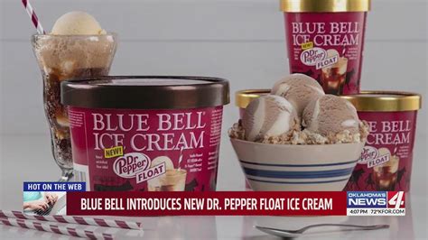 Blue Bell Introduces New Dr Pepper Float Ice Cream Youtube