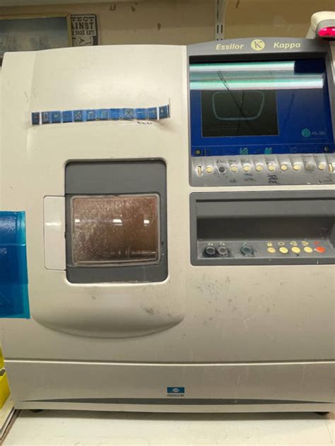 Essilor Kappa Edgers And Blockers Used Lens Edgers Lab Equipment Used Optical Equipment