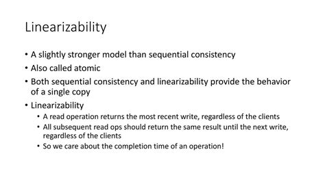 is 651 distributed systems consistency ppt download