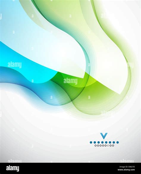Modern Geometrical Glass Design Template Vector Stock Vector Image