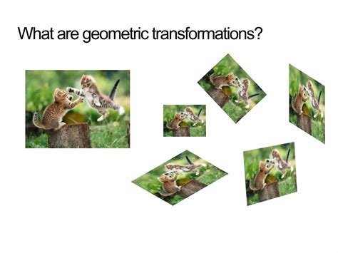 Affine Transformationspptx Physics Science