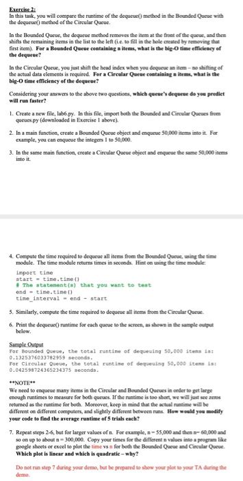 Solved Class Boundedqueue Def Initself