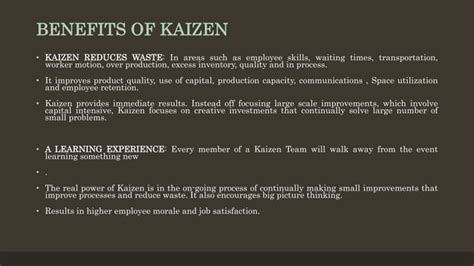 Kaizen PPTX