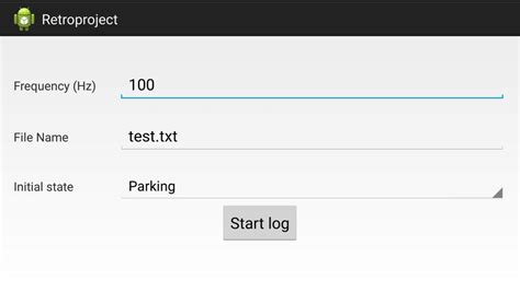 Screenshots Of The Android App Used For Data Collection Download Scientific Diagram