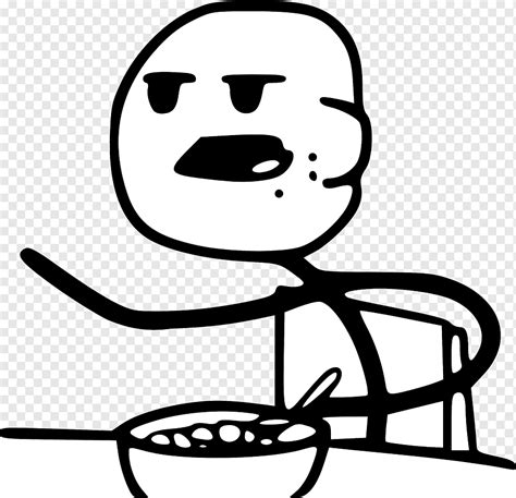 Rabia Comic Internet Meme Trollface Cereal Cereal Diverso Cara