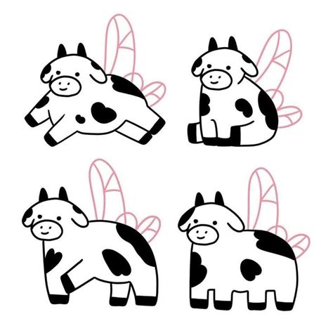 Pin On Der Fühllehre Easy Doodles Drawings Cow Illustration Doodle