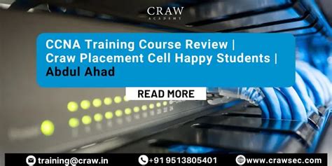 Craw CCNA Training Course Review Abdul Ahad Craw Security