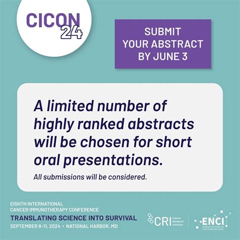 Nibit Translational Science On Linkedin Cicon24 Cancerresearch Immunotherapy