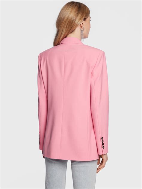 Pinko Sakko Elegante 100036 A0ih Rosa Regular Fit Modivo De
