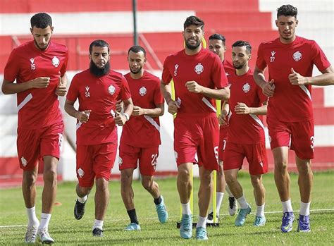 الوداد يجري أول حصصه التدريبية بنيجيريااستعدادا لإنييمبا Media90
