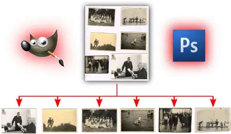 How To Batch Separate Crop Multiple Scanned Photos Fotografie FrancoisMalan