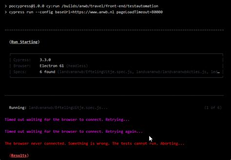 Timeout Waiting For The Browser To Connect On Gitlab CI Issue Cypress Io Cypress