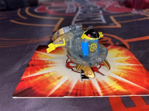 Mavin Bakugan Battle Brawlers B2 Translucent Haos Preyas Elements