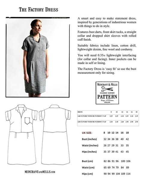 M M Factory Dress Pattern The Confident Stitch
