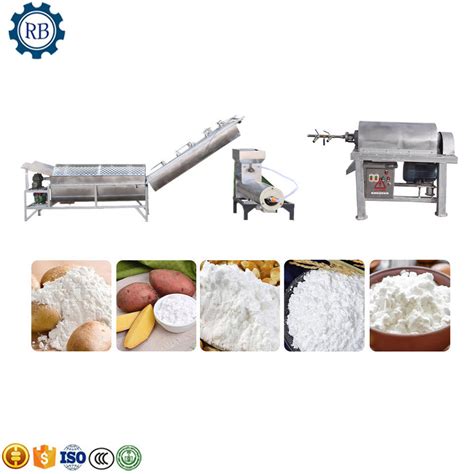 Cassava Starch Machine High Purity Efficiency Garri Tapioca Complete