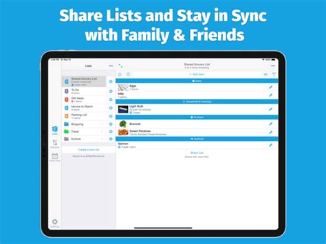 Anylist Grocery Shopping List App Price Drops