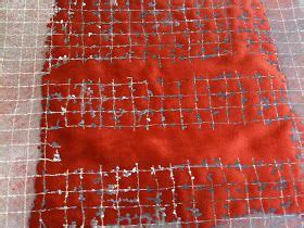Textiles Fusing Fibers Sample Experimental Bonding Of Materials Using Melting Layering