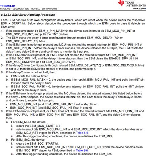 TDA VM ESM Configuration MCU SAFETY ERRORn SOC SAFETY ERRORn Pin Design Processors Forum