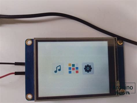Фото к уроку Анимация на дисплее Nextion без Arduino
