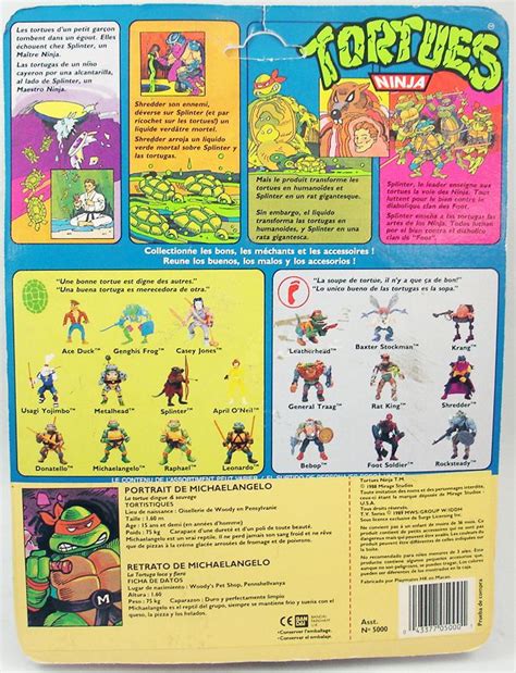 Teenage Mutant Ninja Turtles 1988 Michaelangelo