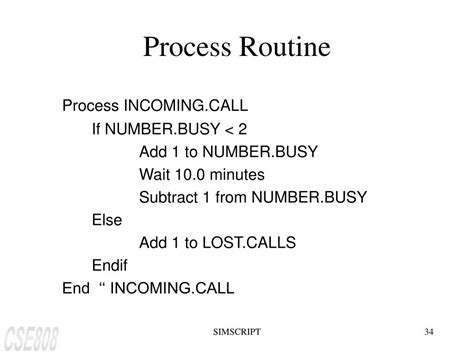 Ppt Modeling And Simulation In Simscript Ii5 Powerpoint Presentation Id904587