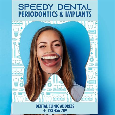Dentist Photo Booth Frame Dental Tooth Photo Prop Dental Customer