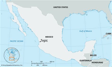Tepic Mexico Map And Population Britannica