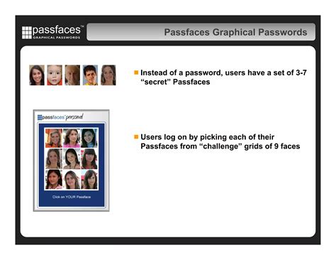 Passfaces 4 Oct07 Print Ppt