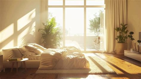 Sunlight Shines Through A Window And The Sun Shines Through The Window