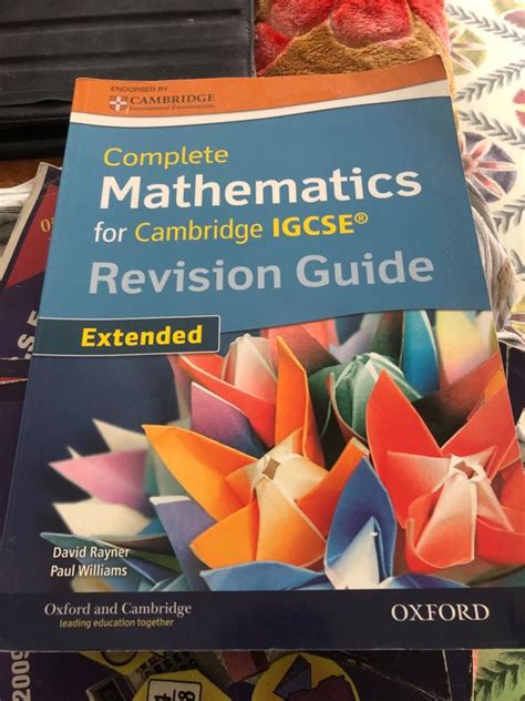 igsce extended maths by david rayner hobbies and toys books and magazines