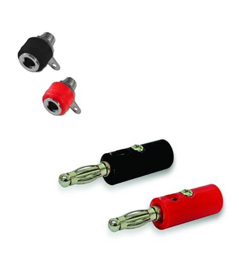 Conectores Tipo Banana 4mm Novatronic