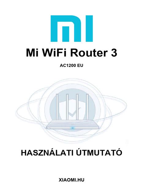 Xiaomi Mi Wifi Router 3 Manual Hupdf Pdf