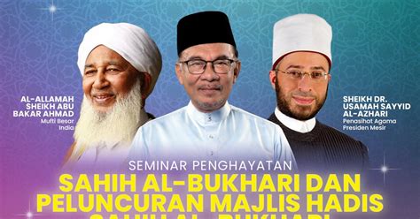 Pm Invites Malaysians To Hadith Of Sahih Al Bukhari Discourse Tomorrow