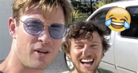 Chris Hemsworth Just Casually Picked Up A Hitchhiker On A Trip To Byron Bay