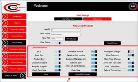What Permissions Can I Assign To Employees Pospointe