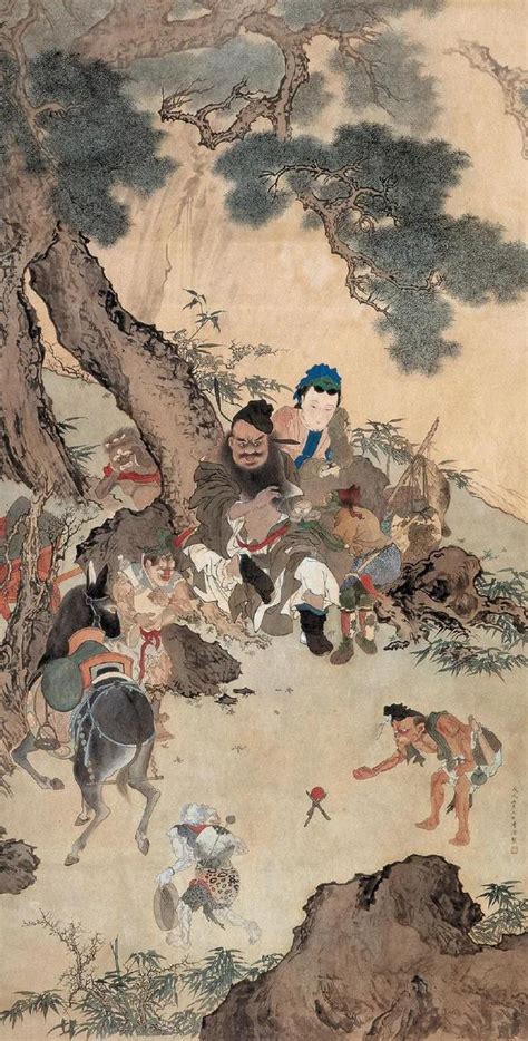 這9幅鍾馗畫像見過的人都說第4幅最像 每日頭條