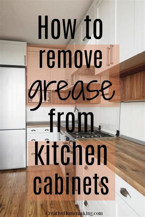 What Removes Grease From Kitchen Cabinets Things In The Kitchen