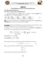 Ch Pdf Chemical Engineering Principles First Year Chapter Eight