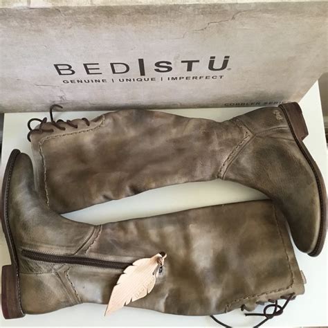 Nib Bed Stu Manchester Tall Boots Multiple Sizes