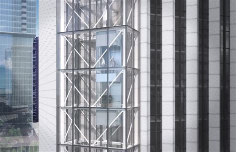 Glass Elevator To Whisk Visitors 83 Storeys Up Chicagos Aon Center