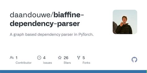 Github Daandouwebiaffine Dependency Parser A Graph Based Dependency
