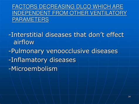 Ppt Usage Of Pulmonary Function Tests In Clinic Except Spirometry Diffusion Capacity