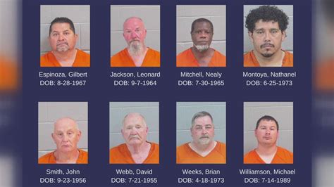 Midland County Operation Arrests Eight Sex Offenders