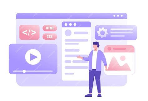 Lenguajes De Programación De Desarrollo Web Css Html It Ui Programador