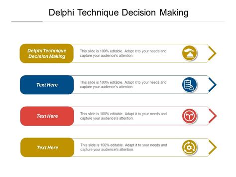 Delphi Technique Decision Making Ppt Powerpoint Presentation