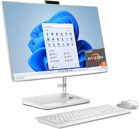 Lenovo IdeaCentre AIO 3 Gen 6 2 In 1 Desktop PC 23 8 Inch FullHD Display AMD Ryzen 5 5500U