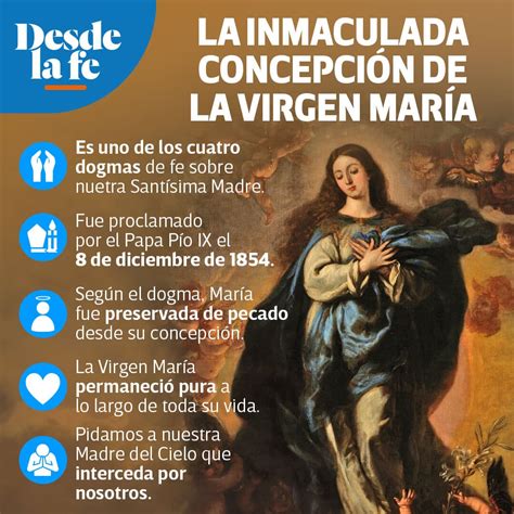 8 de diciembre fiesta de la Virgen de la Inmaculada Concepción de la