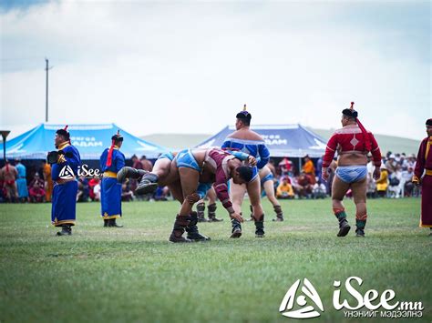 ФОТО Даншиг наадмын үндэсний бөхийн барилдааны нэгийн даваа үргэлжилж байна Isee Mn