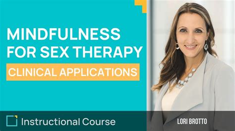 Mindfulness For Sex Therapy Clinical Applications Trailer Youtube